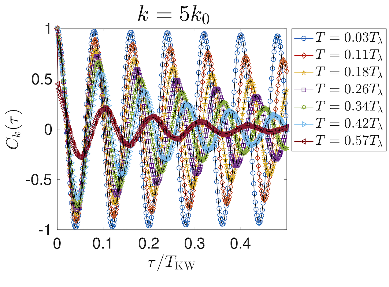 Kelvin waves, mutual friction, and fluctuations in the Gross-Pitaevskii model | Giorgio Krstulovic